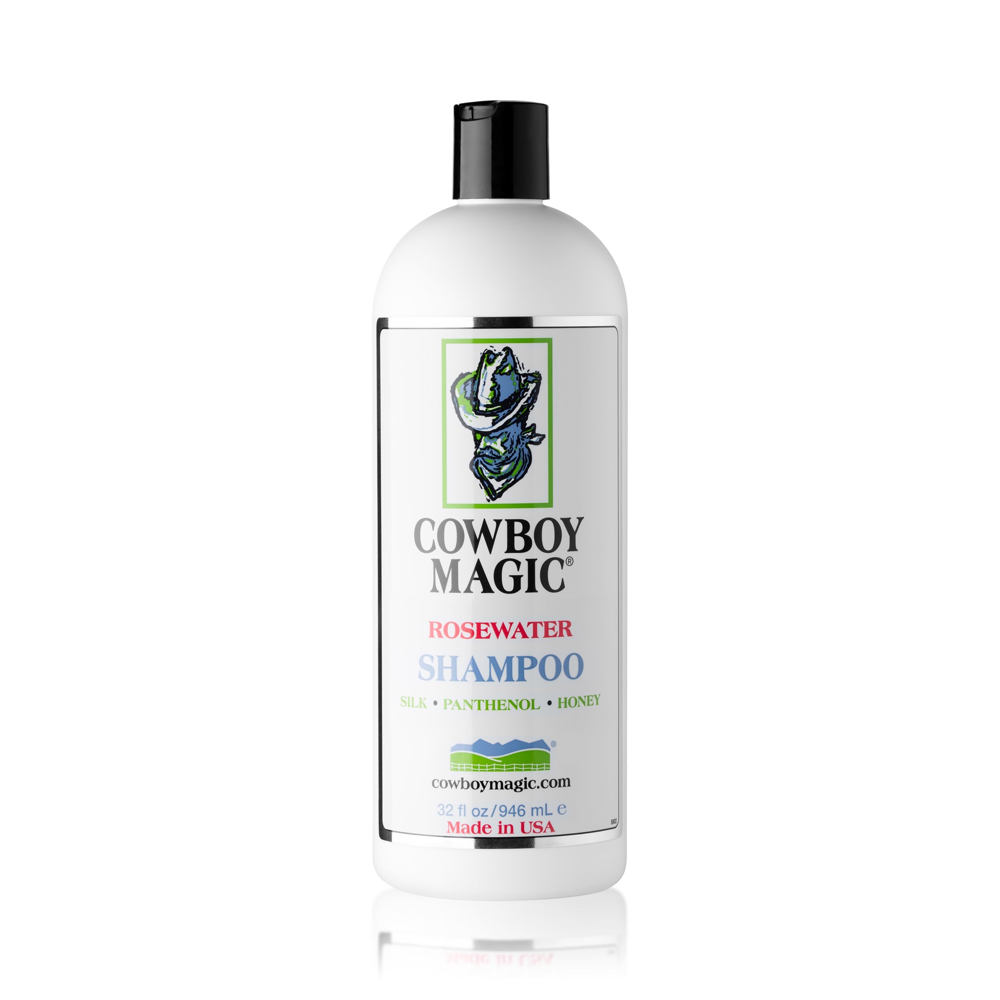 Rosewater Shampoo - Gentle, Deep-Cleaning Formula with Honey – Cowboy Magic